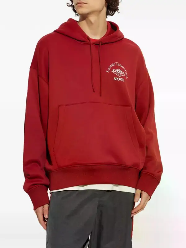 Lacoste Runway Oversized Printed Hoodie