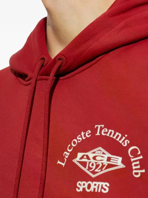 Lacoste Runway Oversized Printed Hoodie