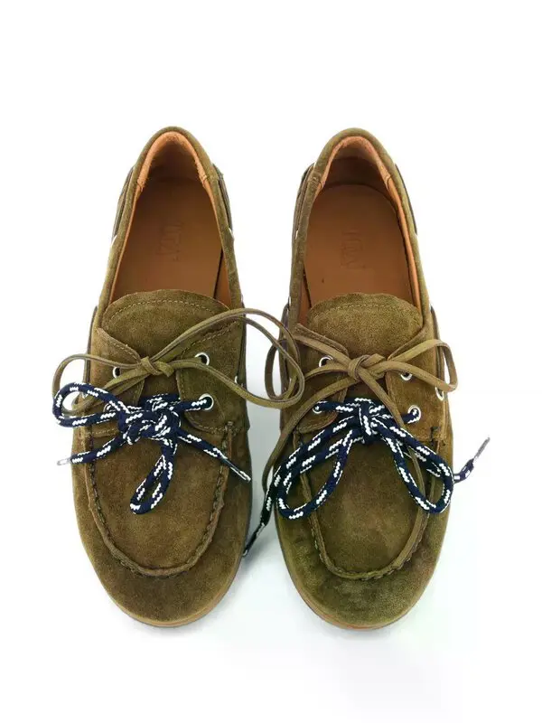 TORAL SHOES Harvey Suede Boat Shoes