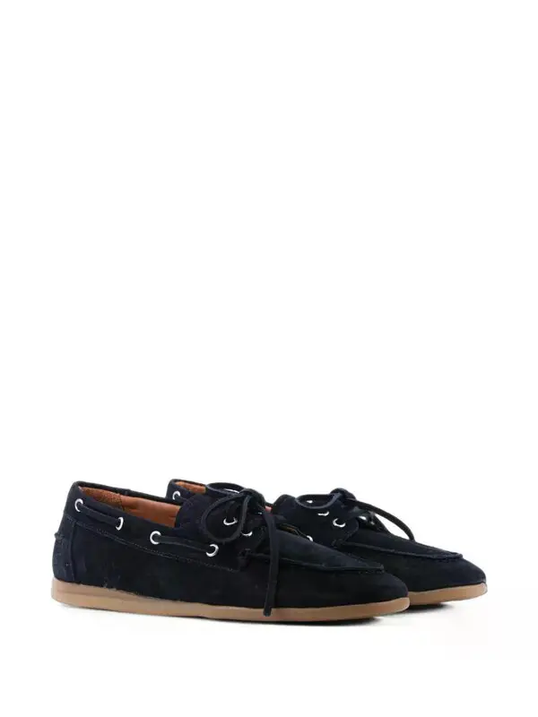 TORAL SHOES Harvey Suede Boat Shoes