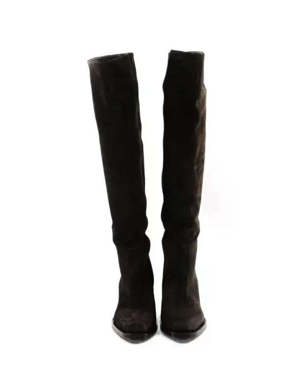 Elena Iachi Square-toe Knee-high Boots