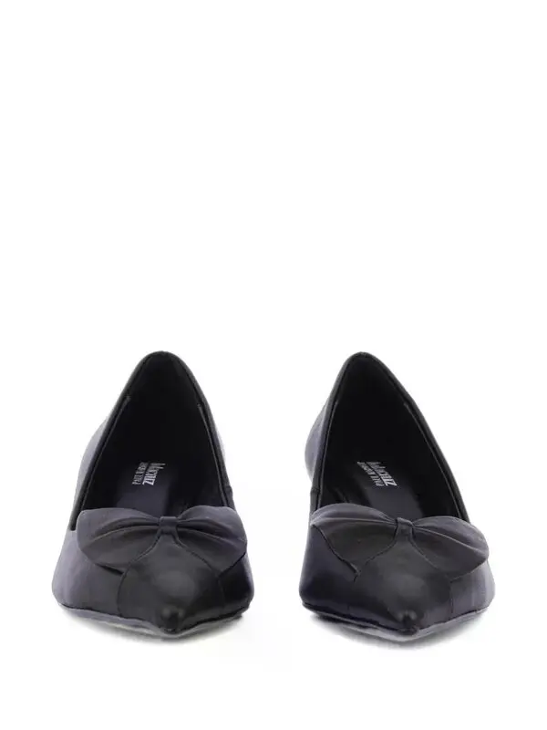 LOLA CRUZ Manuela Bow-detail Pumps