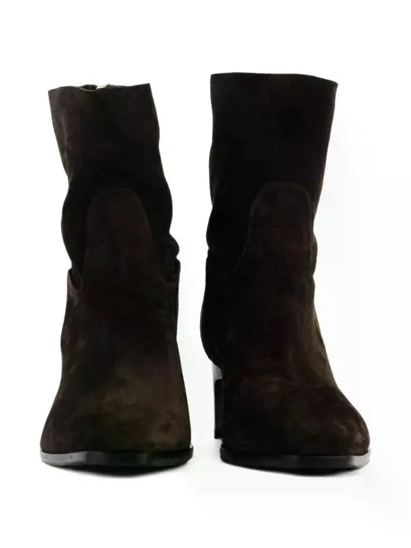 Elena Iachi Suede Ankle Boots