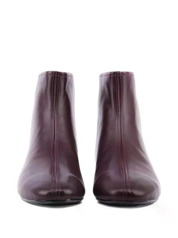 PRETTY LOAFERS Rear-zip Ankle Boots