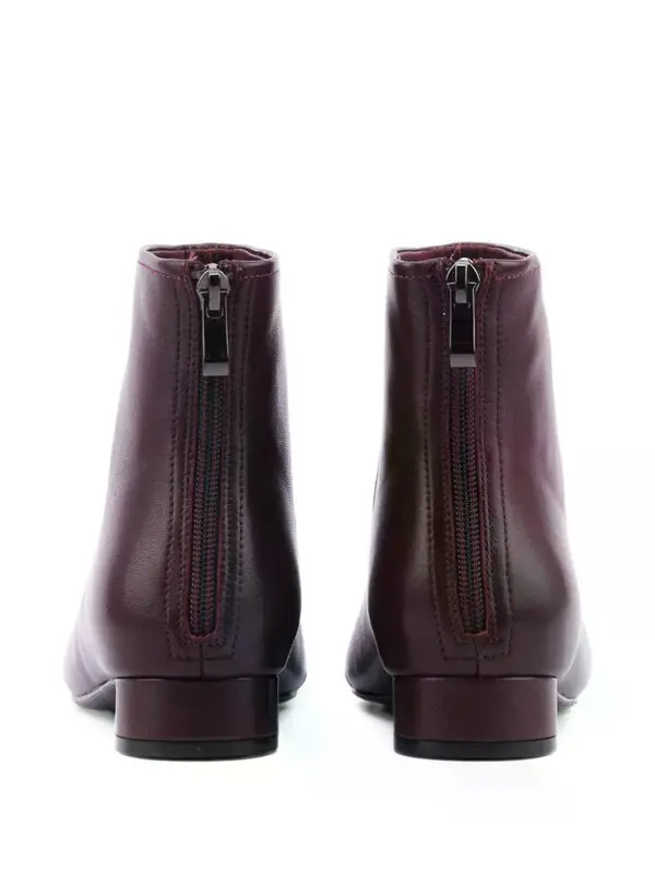 PRETTY LOAFERS Rear-zip Ankle Boots