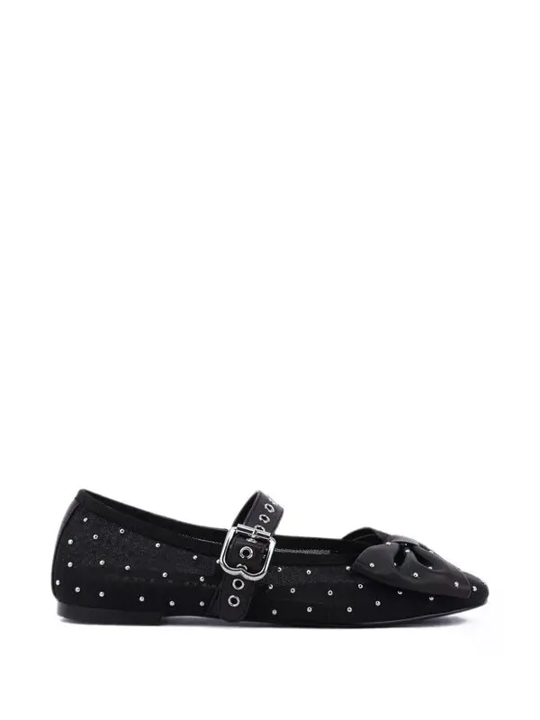 BIBI LOU Gaela Studded Bow Ballet Flats