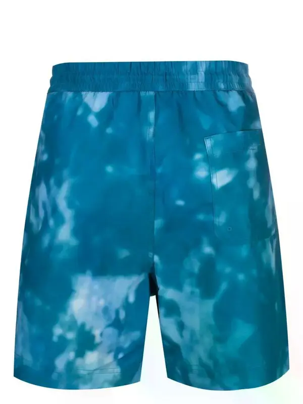 CARHARTT WIP Tie-dye Print Swim Shorts
