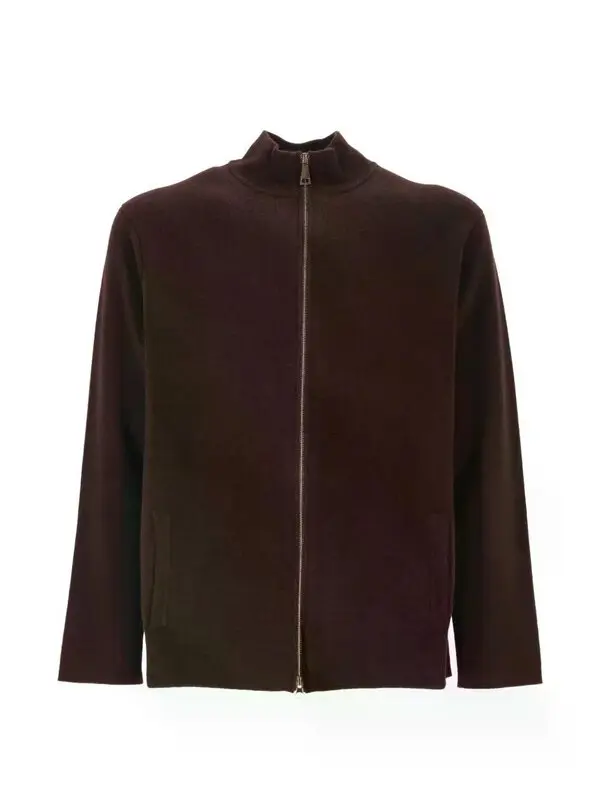 OLIVER LATTUGHI Zip-up Knitted Sweater