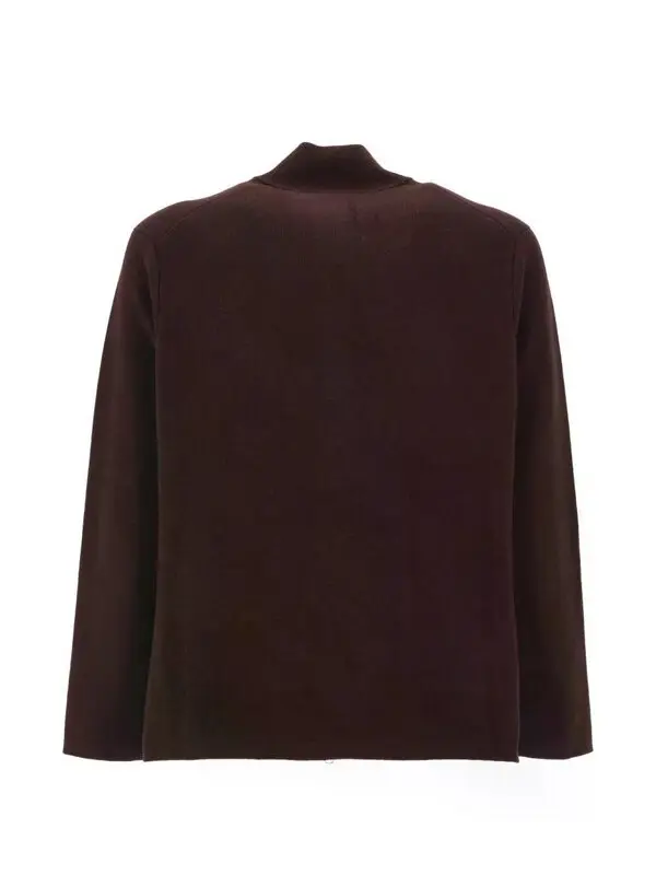 OLIVER LATTUGHI Zip-up Knitted Sweater