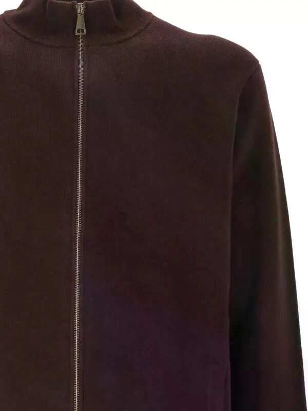OLIVER LATTUGHI Zip-up Knitted Sweater