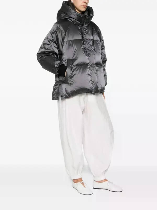 SEA WING Quilted Hooded Jacket