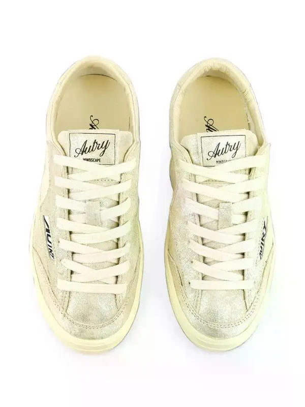 AUTRY Windscape Metallic-effect Sneakers