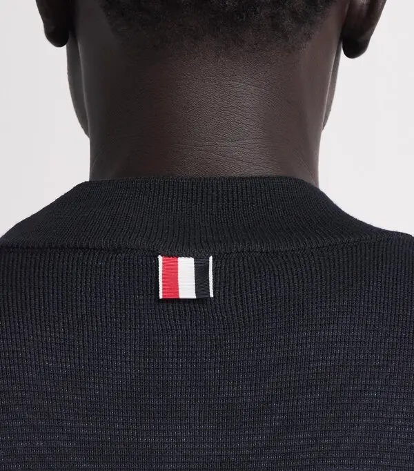 Thom Browne Virgin Wool-blend Bomber Jacket