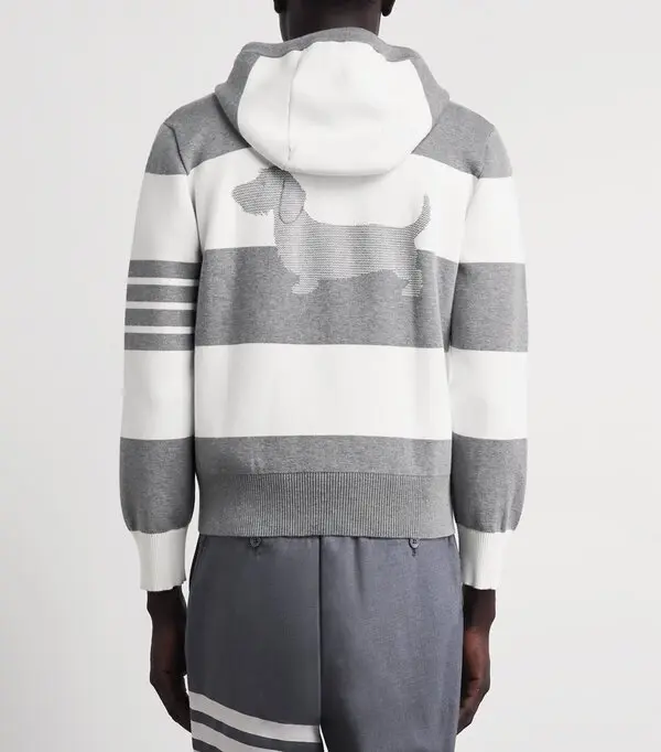 Thom Browne 4-bar Stripe Hector Hoodie