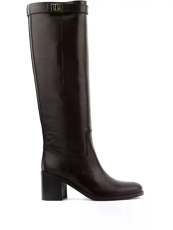 PAUL WARMER 65mm Almond-toe Boots