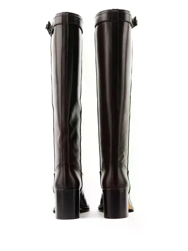 PAUL WARMER 65mm Almond-toe Boots