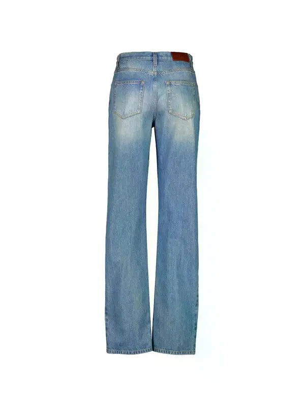 Gucci Faded Straight-leg Jeans