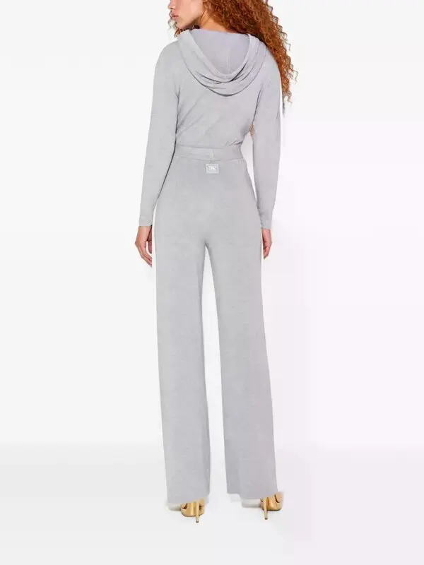 Elisabetta Franchi Belted Hooded Jumpsuit