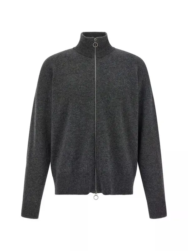 LARMERI STUDIO Camionair Zip-up Cardigan