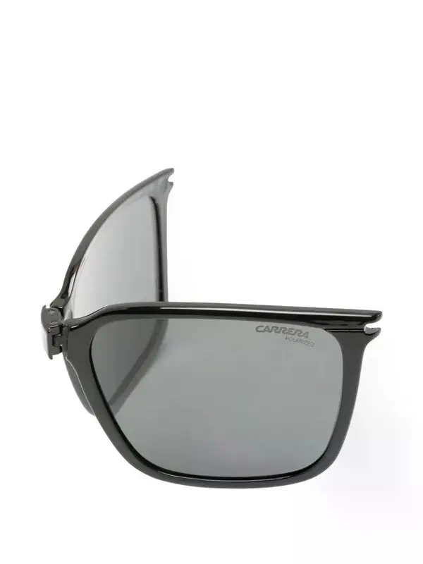 Carrera Eyewear Square-frame Clip-on Glasses