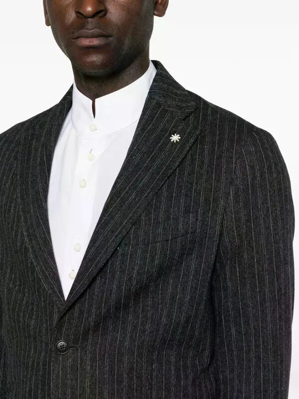 MANUEL RITZ Pinstripe-pattern Blazer