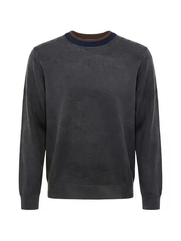 Peserico Contrast-trim Knitted Sweater