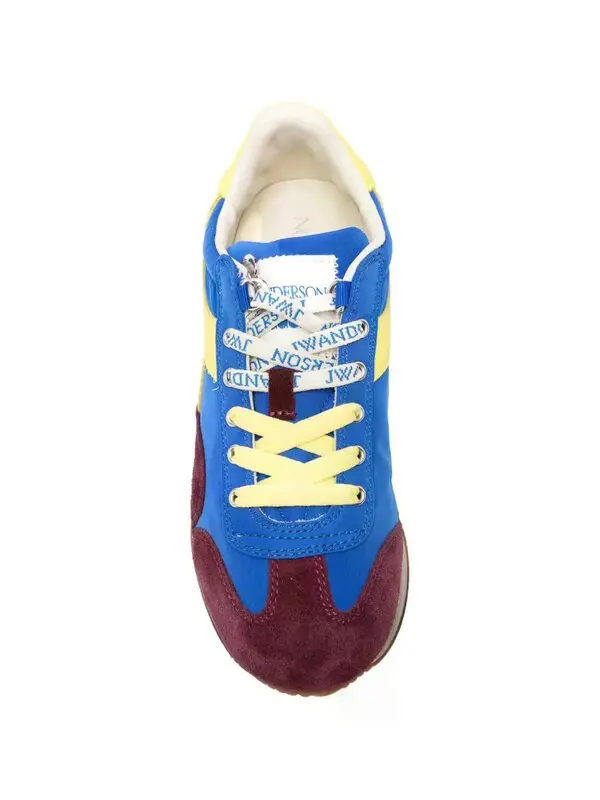 JW ANDERSON X DIADORA Equipe Suede-panelled Sneakers