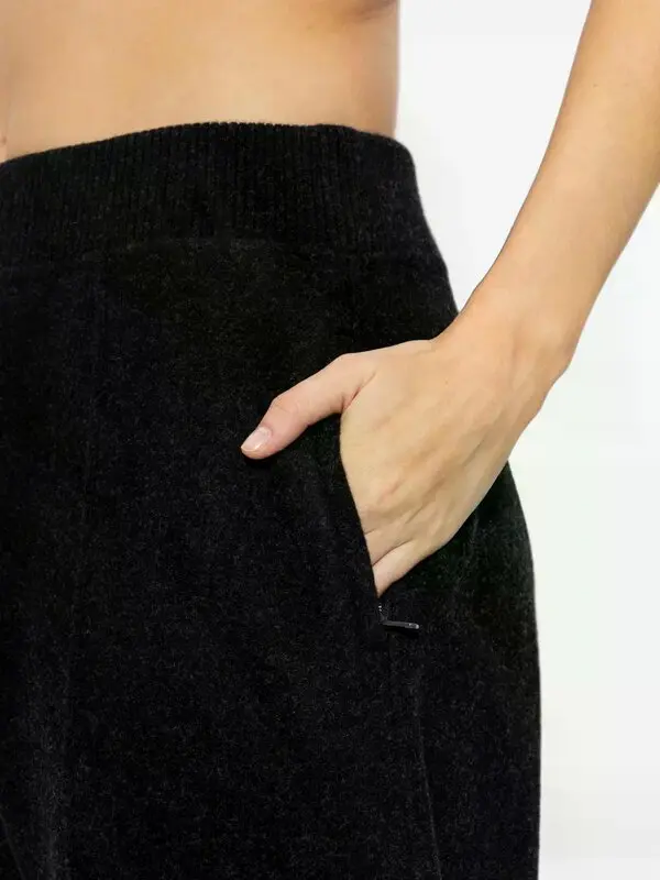 Max Mara Wool And Cashmere Jogging Trousers Dark