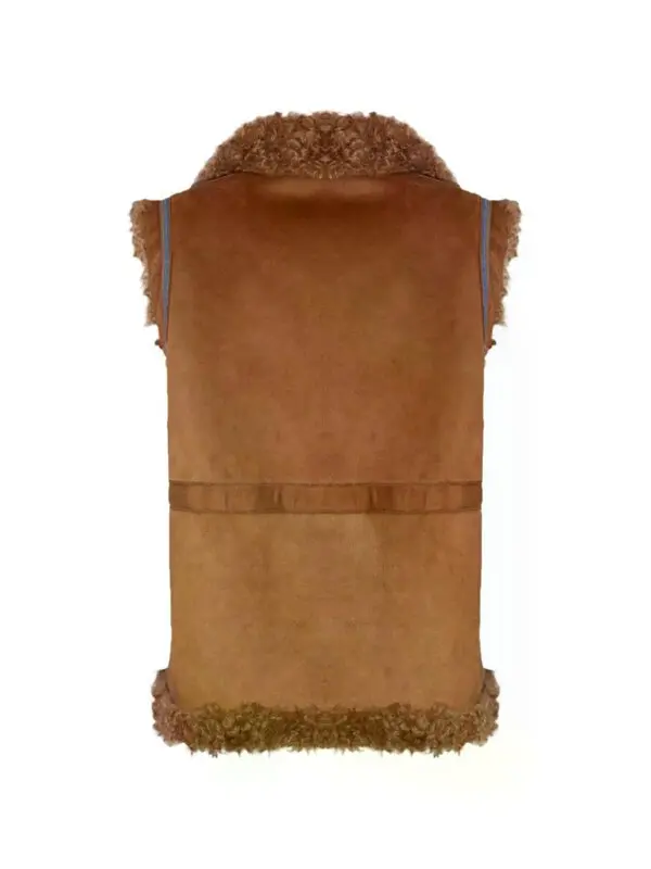 Pho Firenze Teddy Vreversible Embroidered Waistcoat
