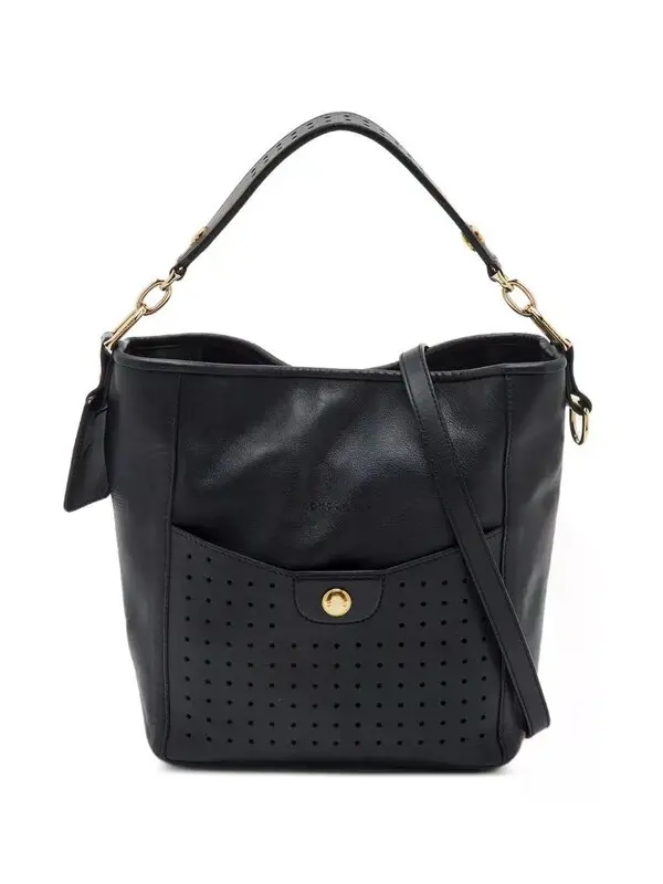 Longchamp Perforated Bucket Shoulder Bag