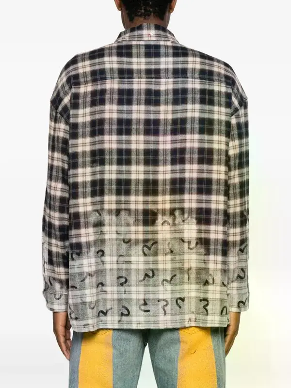 EVISU Check-pattern Shirt