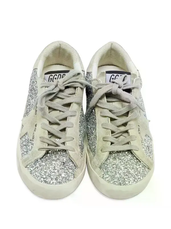 GOLDEN GOOSE Super-star Glitter Sneakers