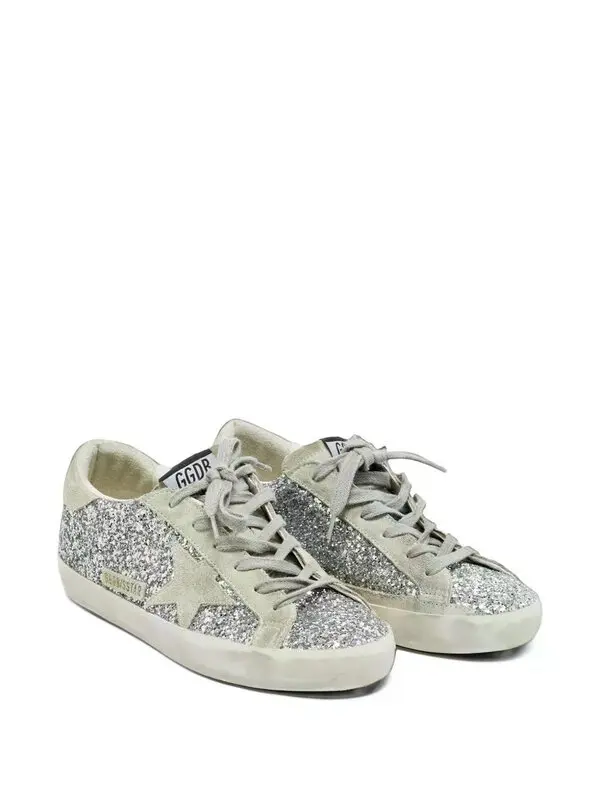 GOLDEN GOOSE Super-star Glitter Sneakers