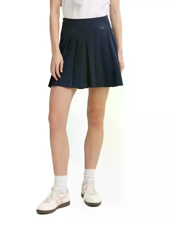 Helly Hansen Thalia Pleated Logo-patch Skirt - Blue