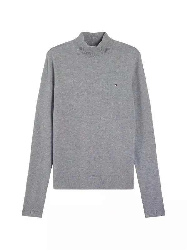 Tommy Hilfiger High-neck Logo-patch Sweater