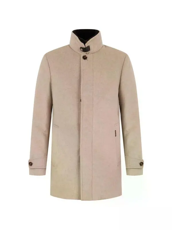MOORER High-neck Cashmere Coat