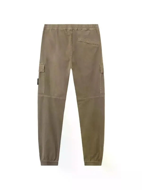 Stone Island 3100033 Stretch Organic Broken Twill Cotton 'old' Effect Jogger Pants