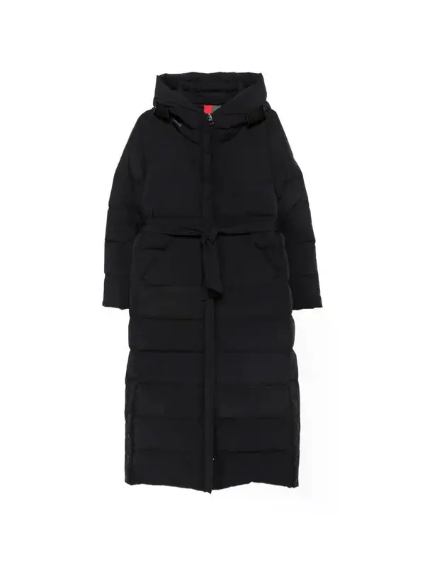 SEA WING Hooded Belted Coat