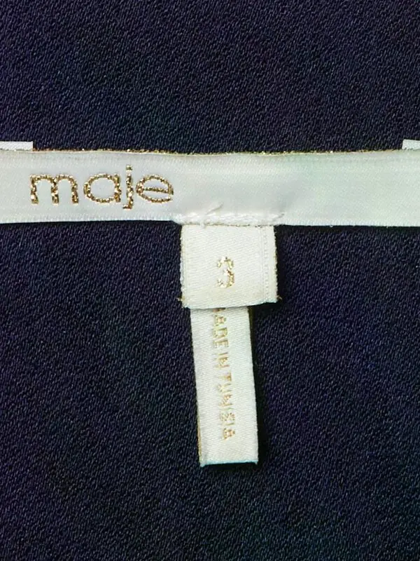 Maje Lombardie Cape Mini Dress