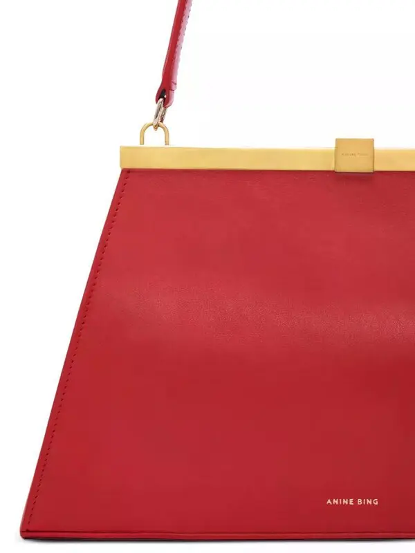 ANINE BING Anine Smooth Leather Shoulder Bag