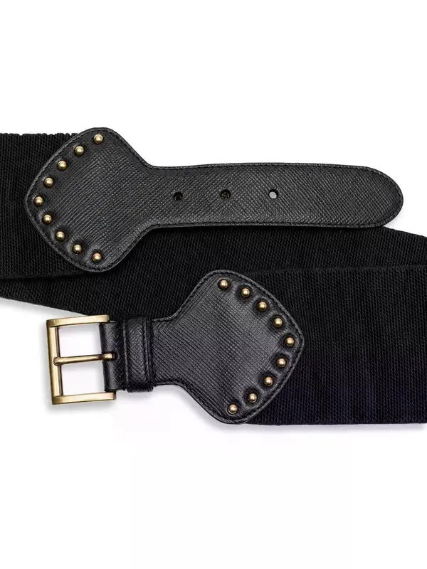 Prada Studded Elasticated Belt