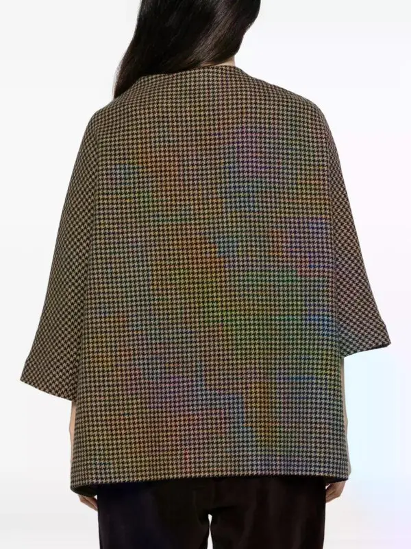DANIELA GREGIS Houndstooth Wool Jacket