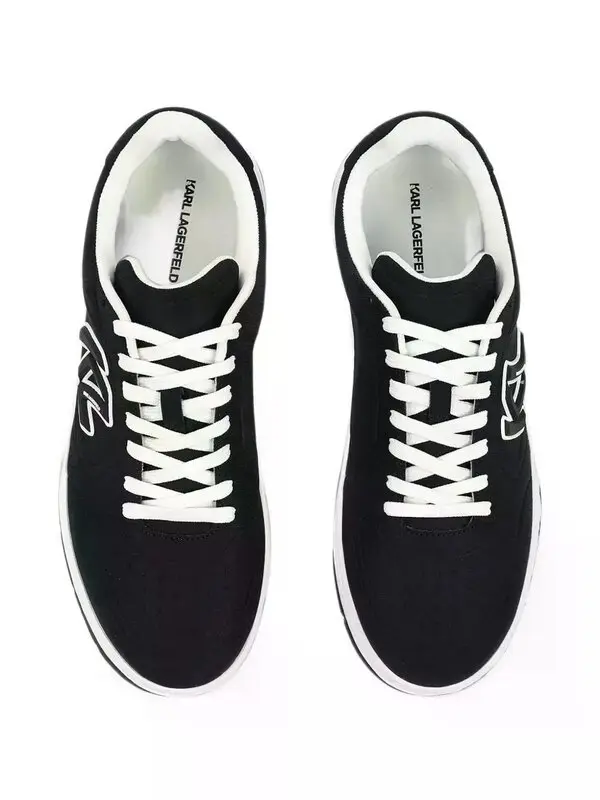 Karl Lagerfeld Logo-patch Lace-up Sneakers