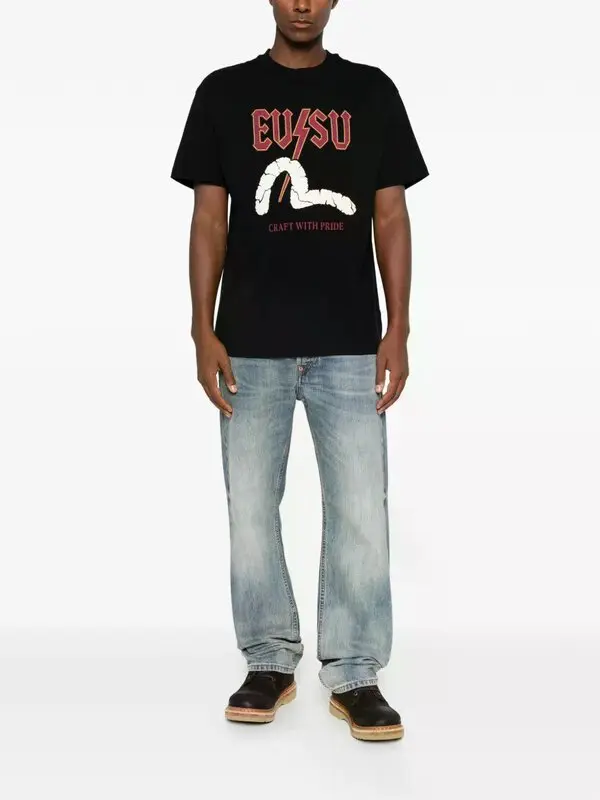 EVISU Logo-print T-shirt