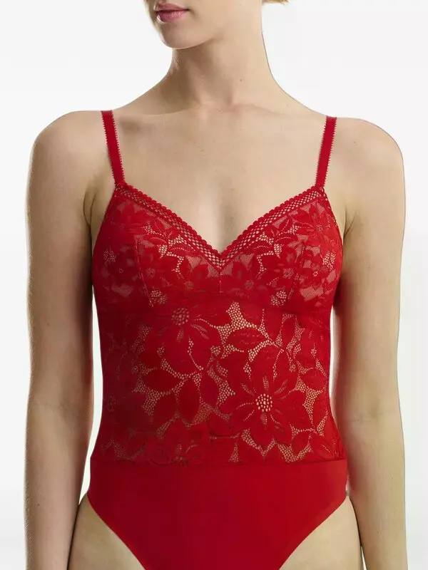 Wolford Floral-lace Bodysuit
