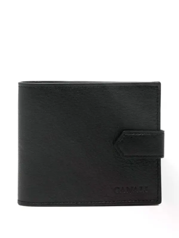 CANALI Grained Leather Bifold Wallet