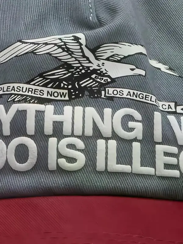 PLEASURES Illegal Snapback Cap