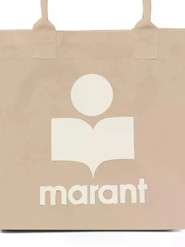 MARANT Logo-print Cotton Tote Bag