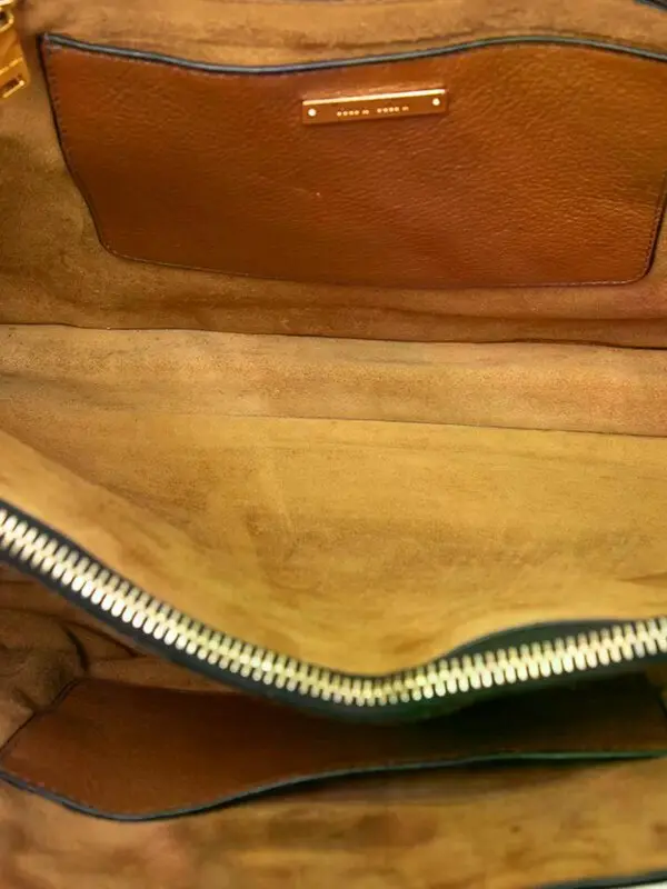 Miu Miu 2010-2026 Goatskin Madras Satchel
