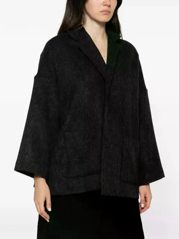 DANIELA GREGIS Belted Shawl-collar Jacket